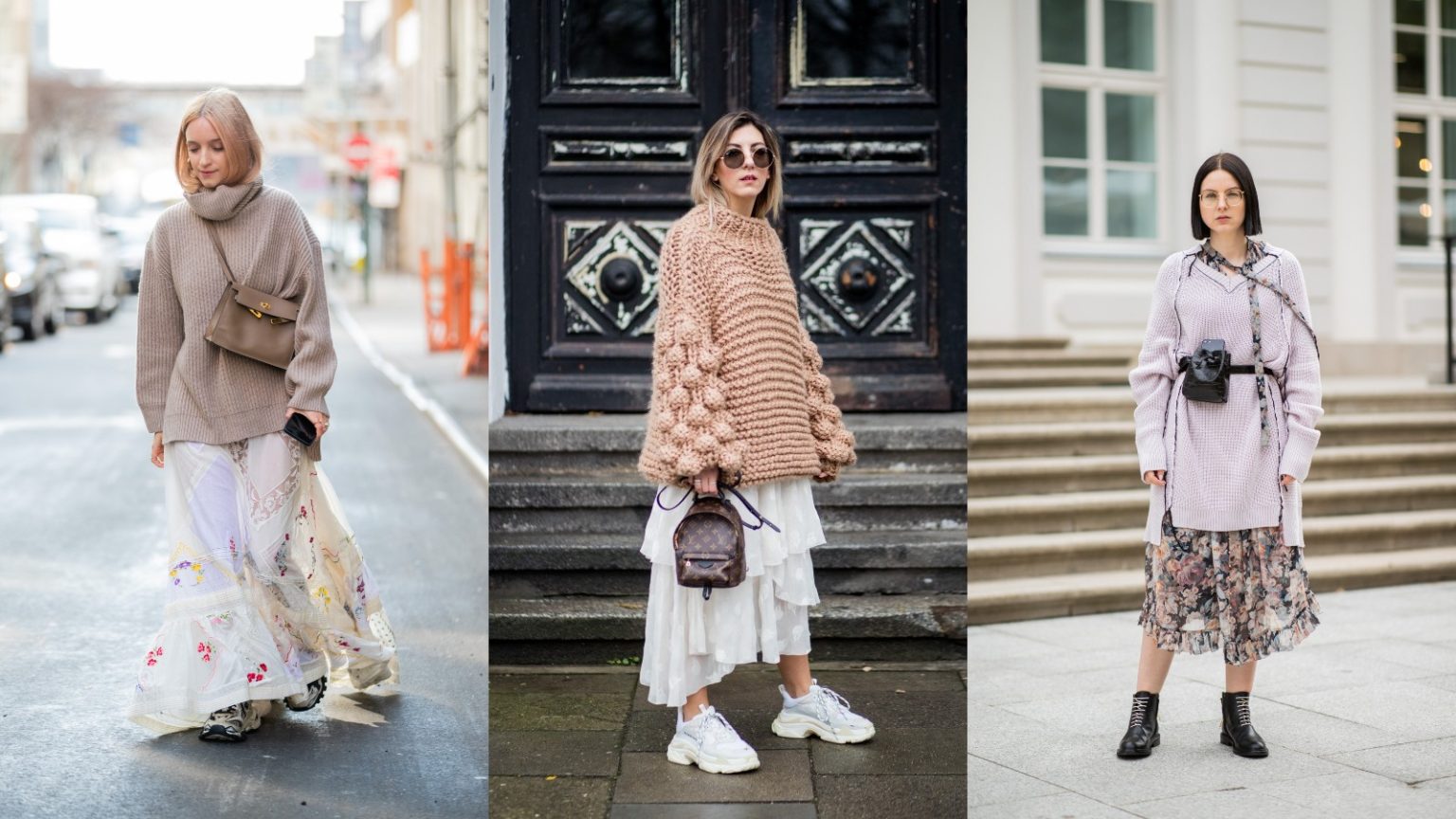 How To Style Sweaters Over Dresses Like A Pro